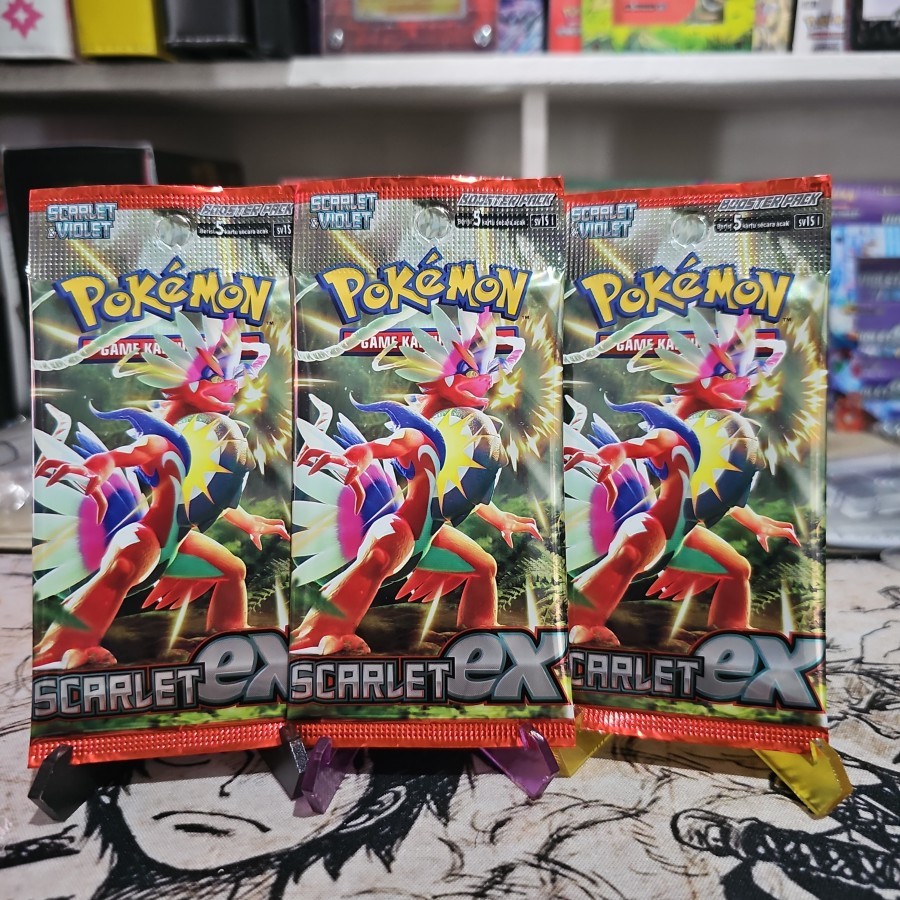 Jual booster pack scarlet ex pokemon tcg indonesia | Shopee Indonesia