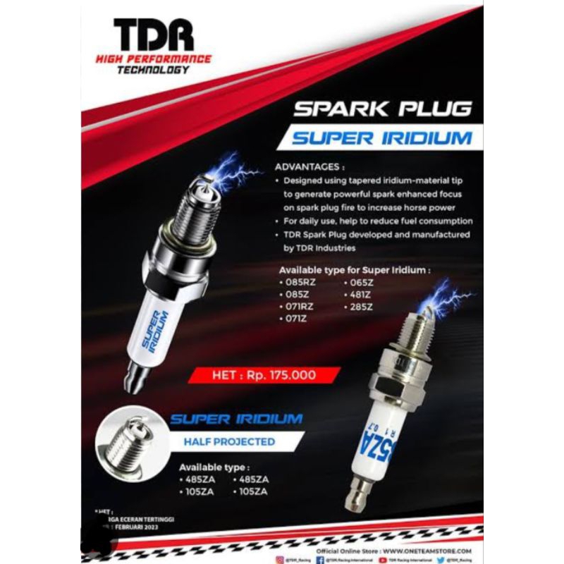 Jual BUSI RACING /BUSI TDR RACING | Shopee Indonesia