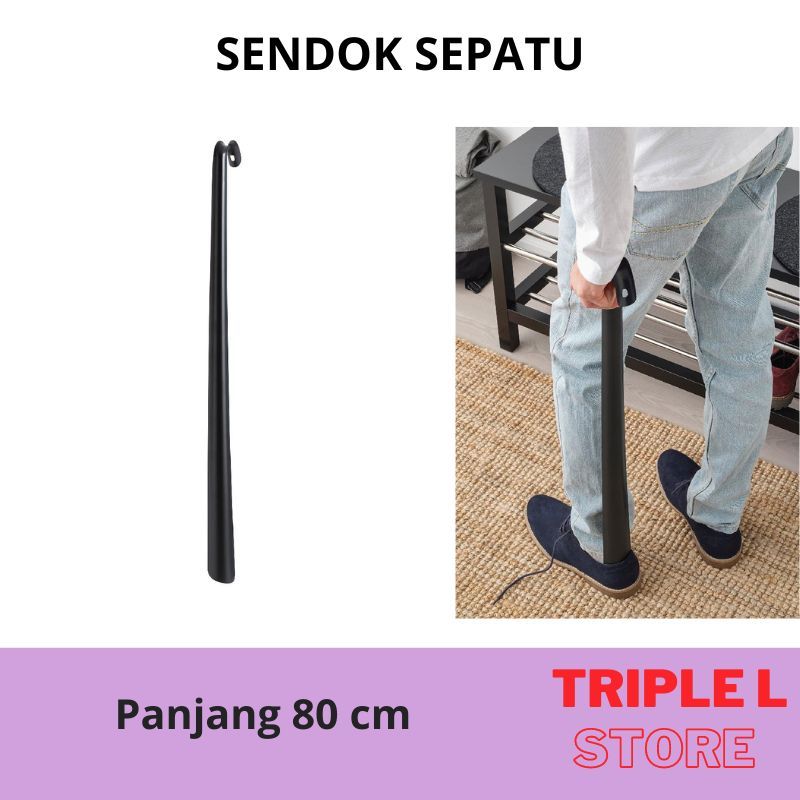 Jual Shoehorn Sendok Sepatu Alat Bantu Pakai Sepatu 80 cm OMTÄNKSAM ...