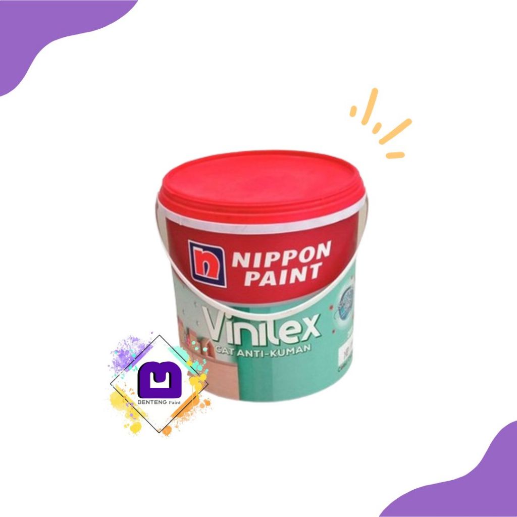 Jual NIPPON PAINT VINILEX SILVER ION ANTI KUMAN 5KG | Shopee Indonesia