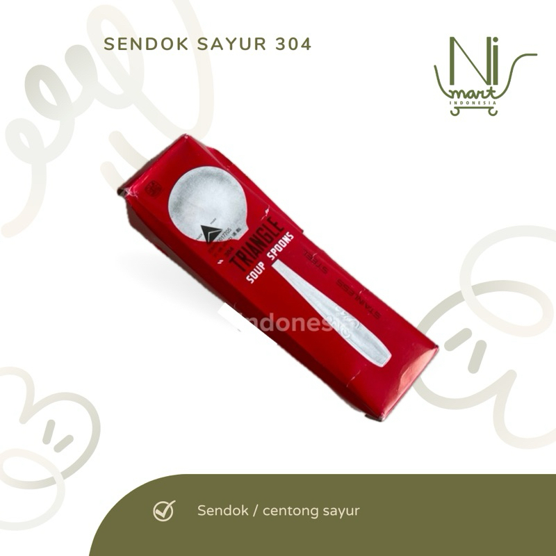 Jual Sendok Sayur 304 (SATUAN) | Sendok Soup Sup Kuah Ukuran Sedang ...