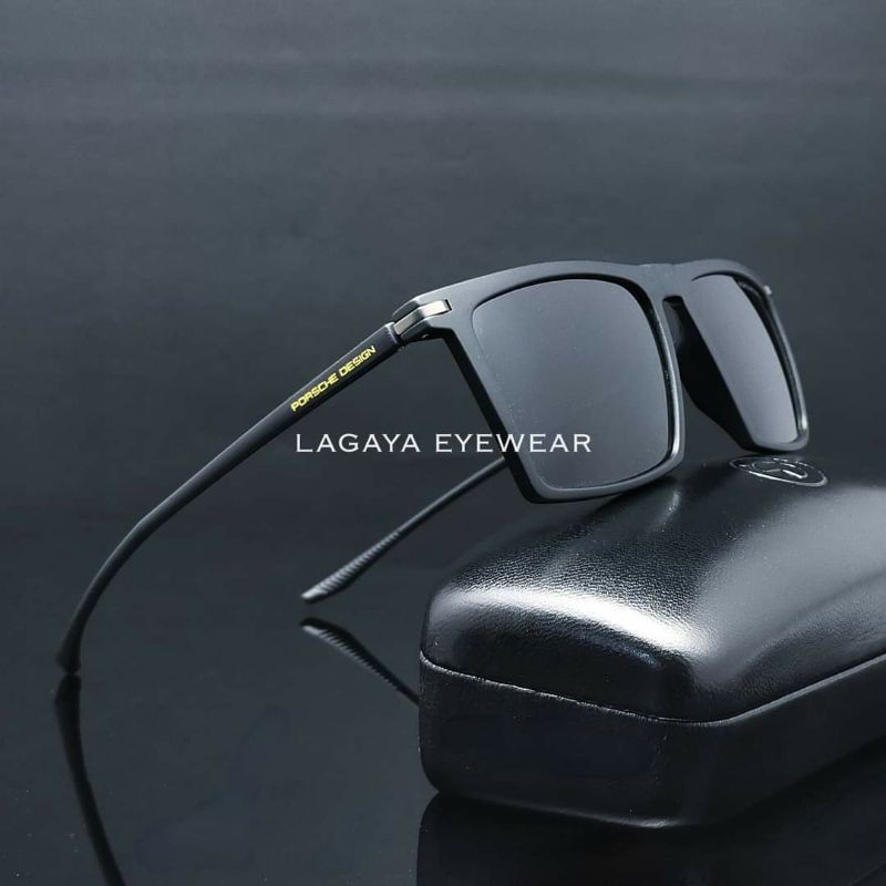 Jual Kacamata Porsche Hitam Pria Lensa Polarized Anti Silau Original Import | Shopee Indonesia