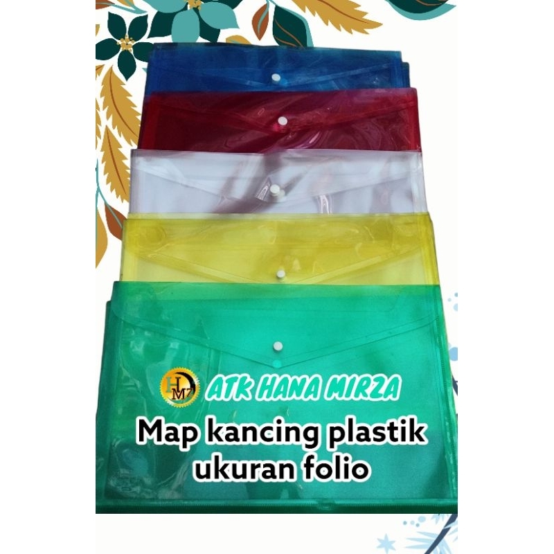 Jual Map kancing plastik/map tali ukuran folio | Shopee Indonesia