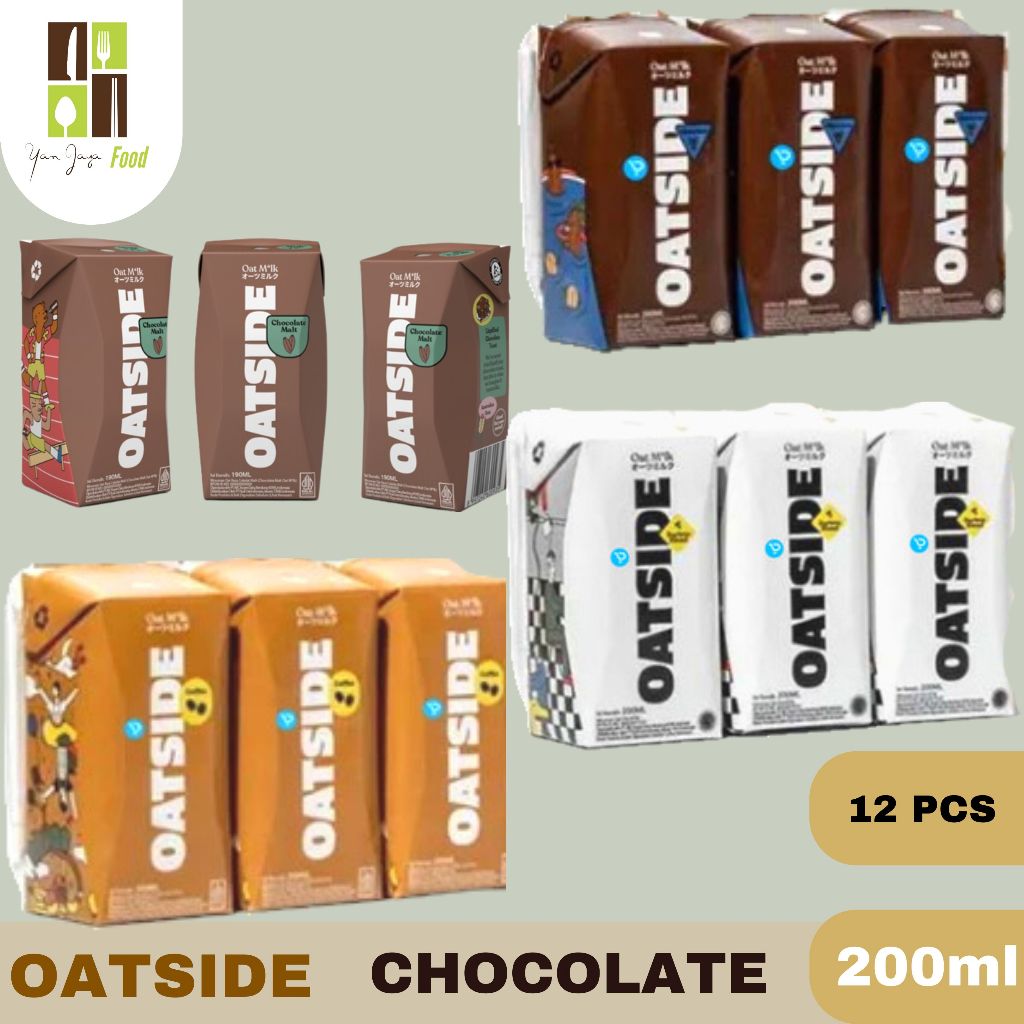 Jual Oatside / Oat Milk / Milk Chocolate / Coklat / Milk Coffee / Milk ...