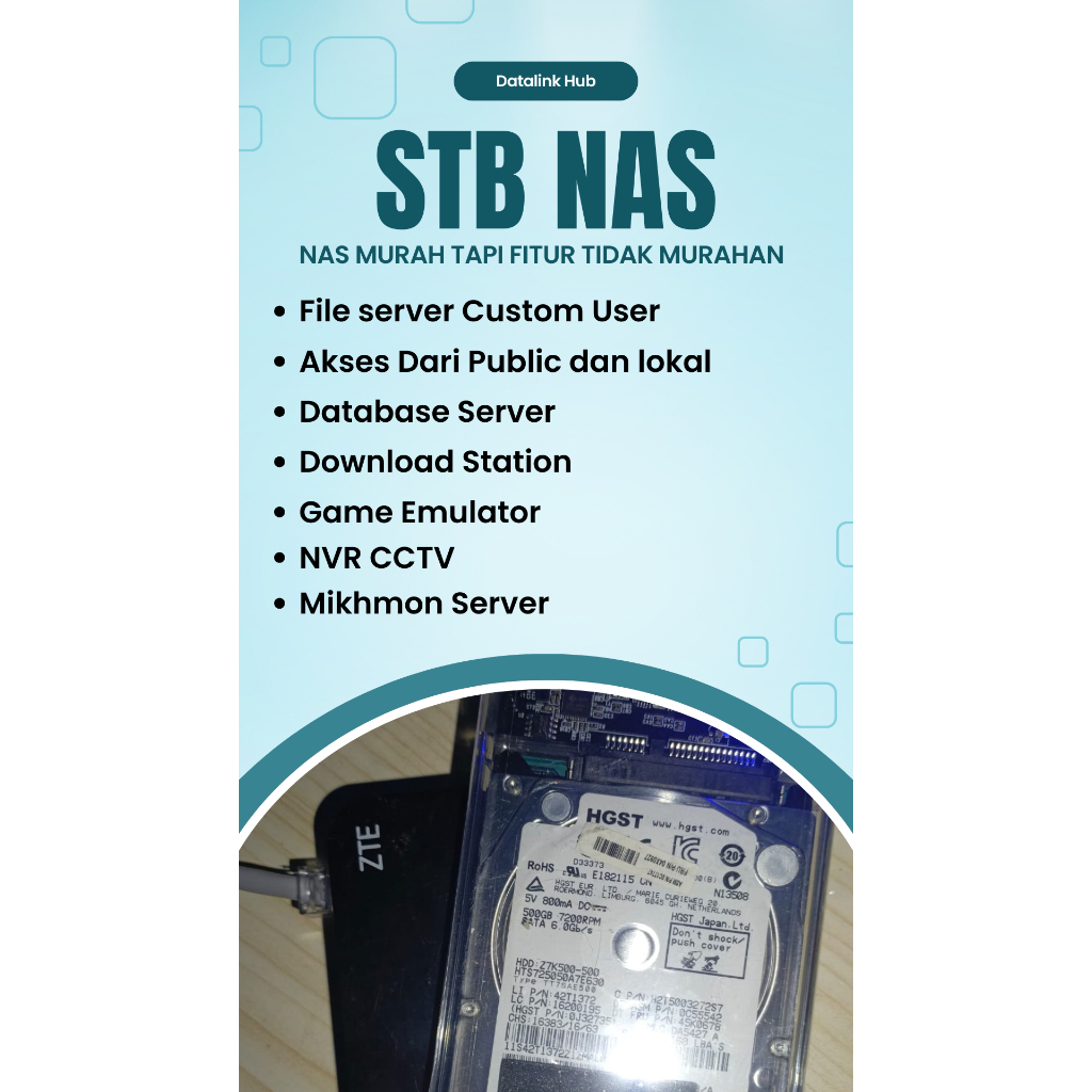 Jual NAS SERVER STB Full Custom User permission | Shopee Indonesia