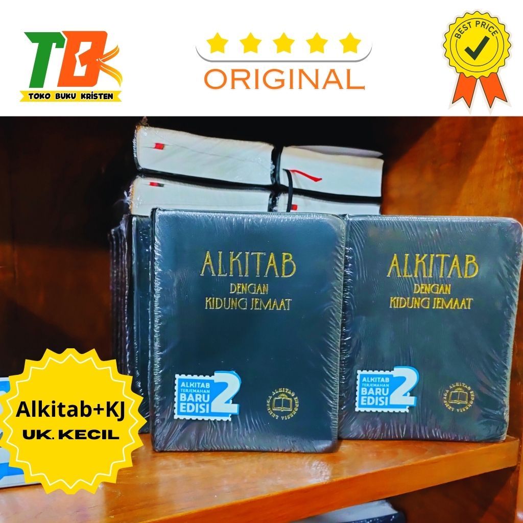 Jual Alkitab Kecil dan Kidung Jemaat TB2 032 TI KJ - Original | Shopee ...