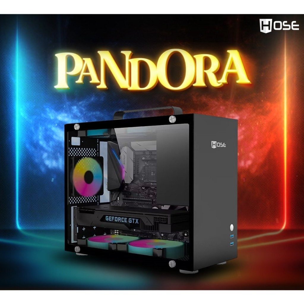Jual HOSE PANDORA MATX GAMING CASE TEMPERED GLASS - NON PSU | Shopee ...