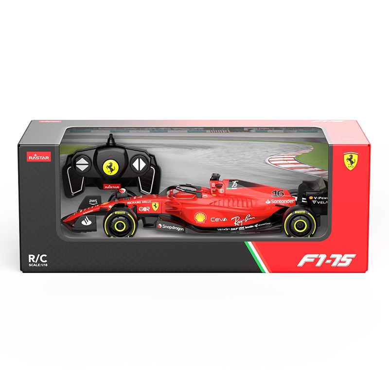 Jual RASTAR 1:18 RC F1 Ferrari F1-75#16 Charles Leclerc Red Bull RB18 ...