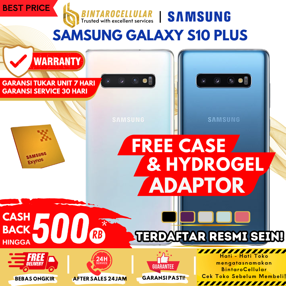 Jual SEIN | SAMSUNG GALAXY S10 Plus | NOTE 10 Plus | NOTE 9 8GB 128GB 512GB SECOND RESMI ...
