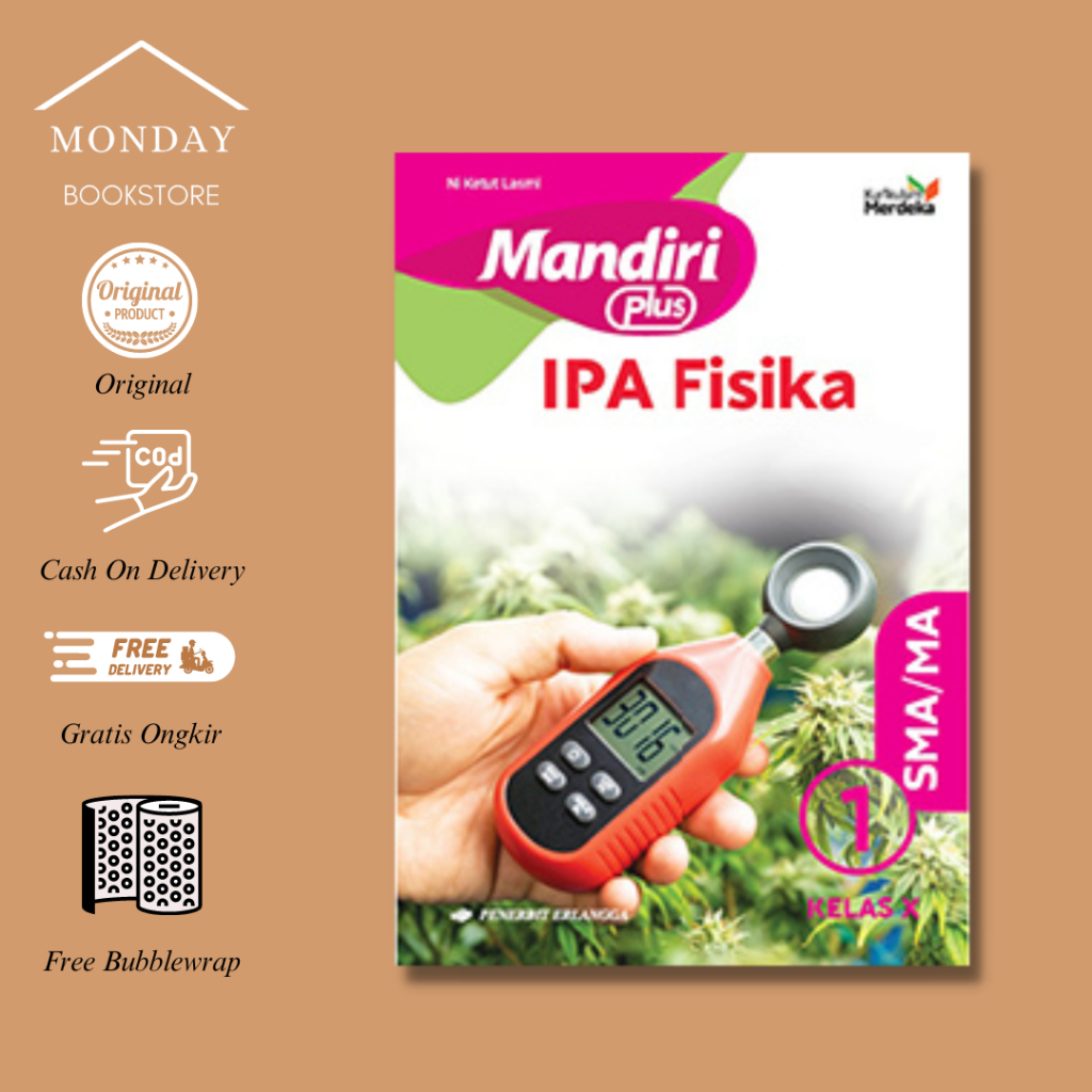 Jual MANDIRI PLUS IPA FISIKA SMA/MA KLS.10/KM - PENERBIT ERLANGGA ...