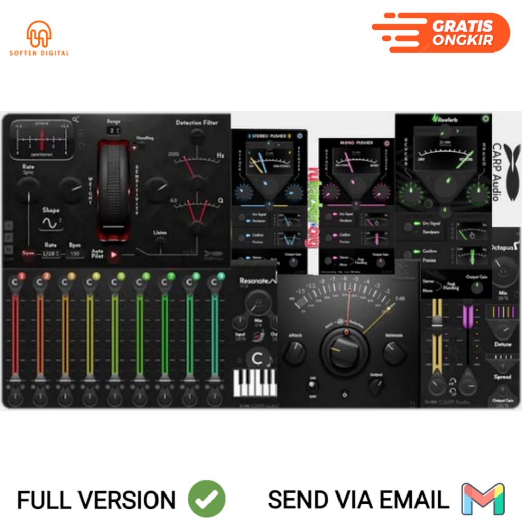 Jual CARP Audio - All Plugins Bundle - VST audio software tools that ...