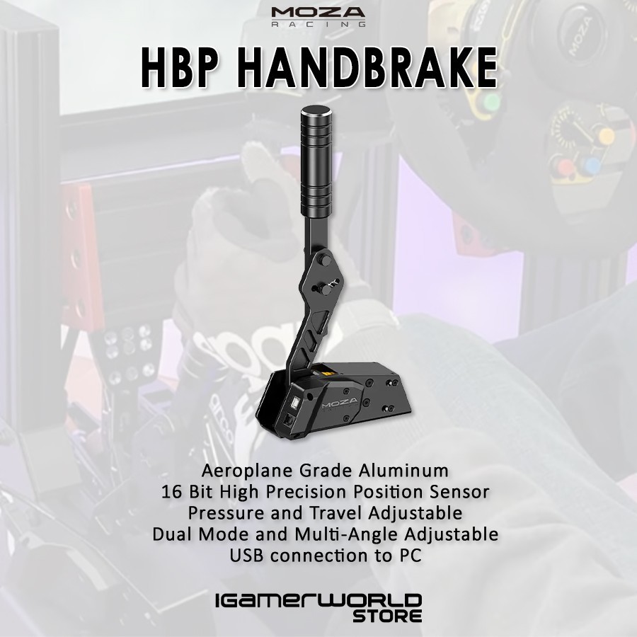 Jual MOZA Racing HBP Handbrake Racing Simulator Accesories | Shopee ...