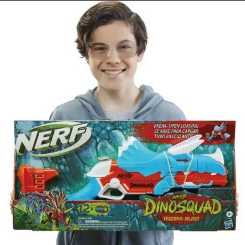 Jual NERF TRICERABLAST DINO SQUAD Mainan Pistol NERF Dinosaurus ...