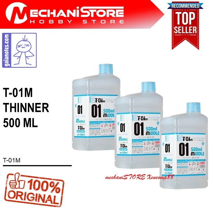 Jual GAIA Color Thinner T-01 T01 T 01 Series - GaiaNotes Thinner 500 ml ...