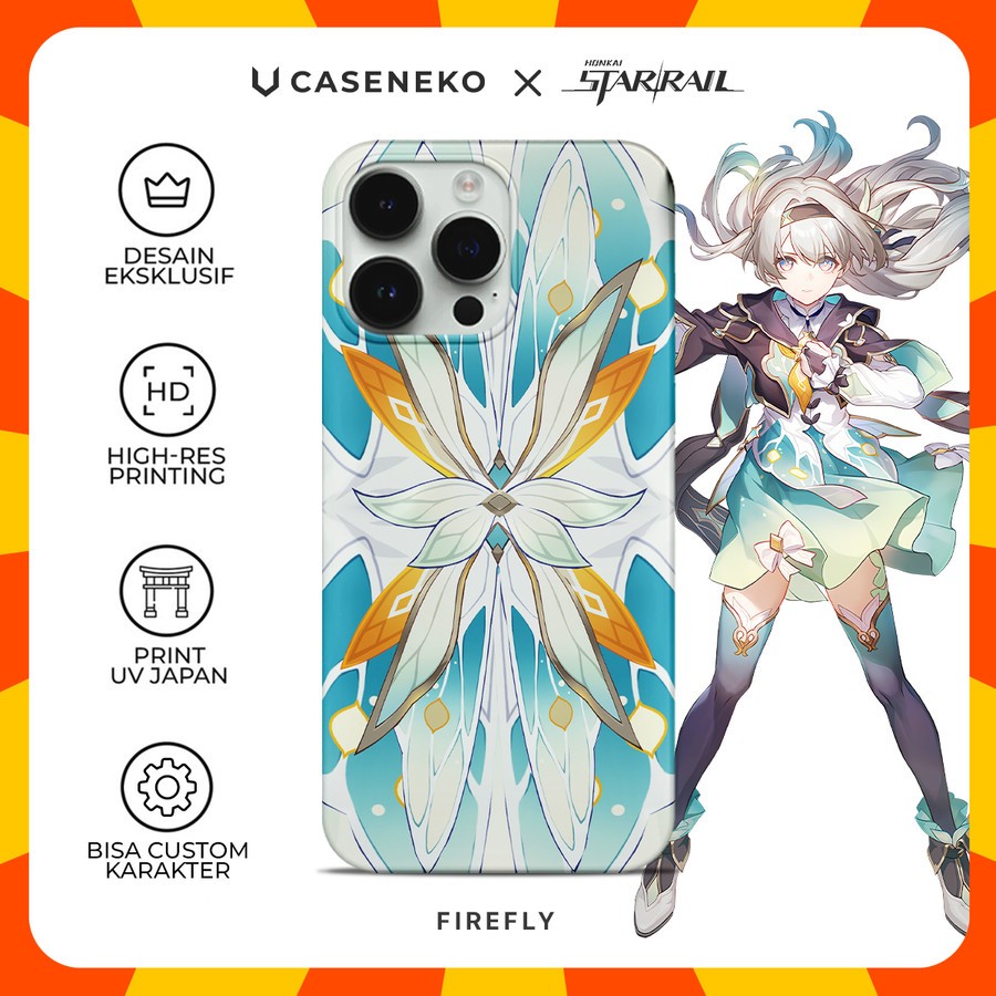 Jual Custom Case Firefly Honkai Star Rail Casing HP 1 | Shopee Indonesia