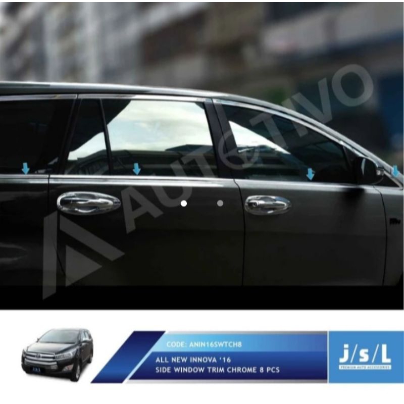 Jual List Kaca Samping All New Innova Reborn 2016 2017 2018 2019 2020 ...