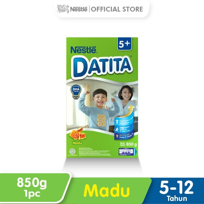Jual Nestle Datita 5+ Madu Susu Anak 5-12 Tahun Box 850g | Shopee Indonesia