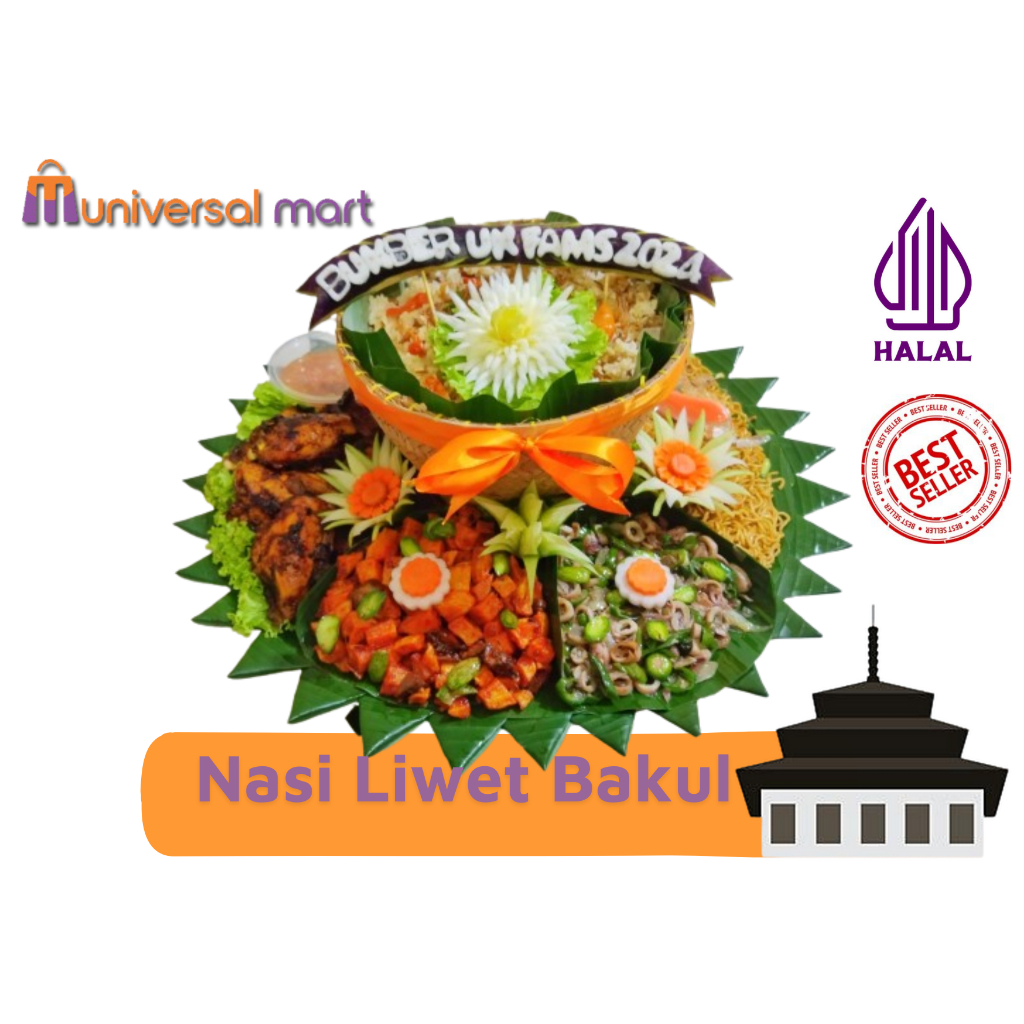 Jual NASI LIWET BAKUL KHAS SUNDA MENU KOMPLIT | Shopee Indonesia