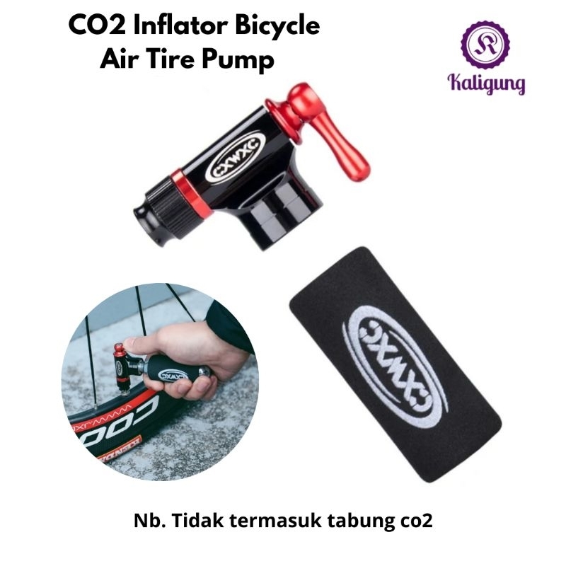 Jual CO2 Inflator Bicycle Air Tire Pump - Inflator Tabung Cartridge CO2 ...