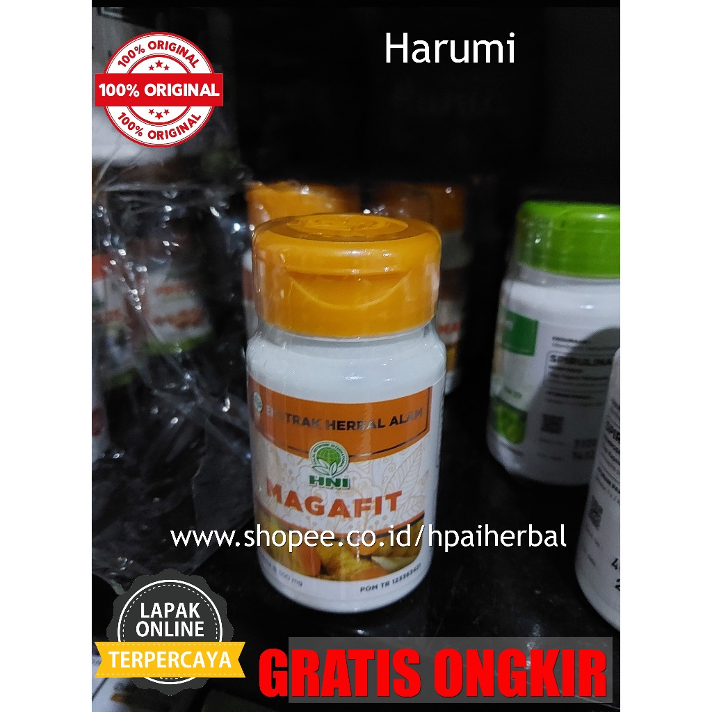 Jual Magafit HNI - Herbal Asam Lambung Gerd IJIN OBAT BPOM | Shopee ...