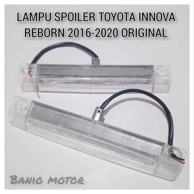 Jual LAMPU SPOILER TOYOTA INNOVA REBORN 2016-2020 ORIGINAL | Shopee ...