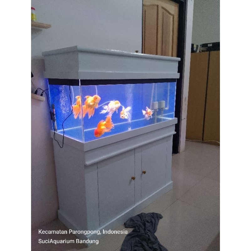 Jual kabinet aquarium 80x40x40 fulset | Shopee Indonesia