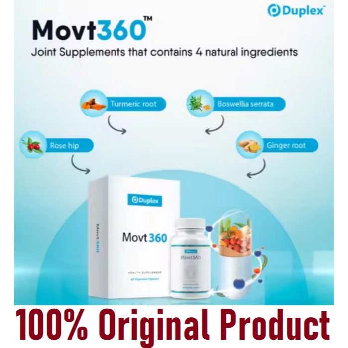 Jual Duplex MOVT 360 MOVT360 Suplemen Kesehatan Tulang Sendi Syaraf Nadi | Shopee Indonesia