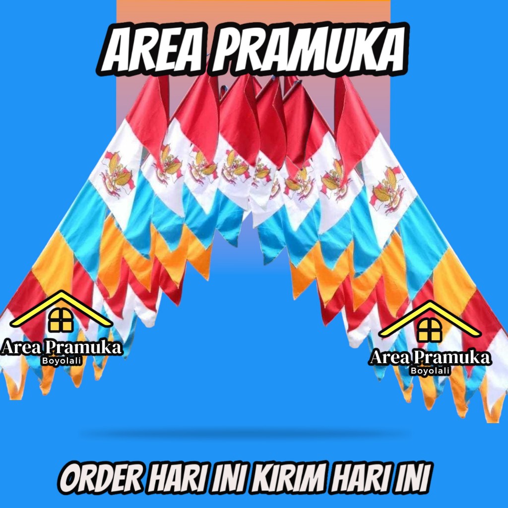 Jual Bendera umbul umbul warna dan merah putih | Shopee Indonesia