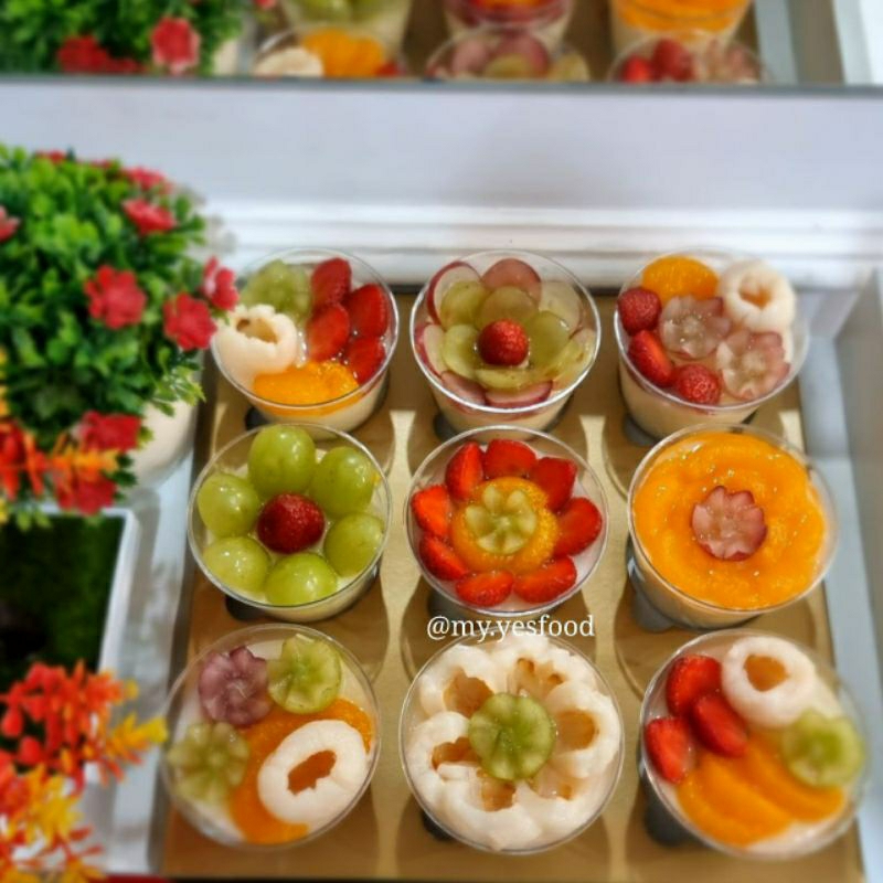 Jual Puding susu full buah isi 9 pcs | Shopee Indonesia
