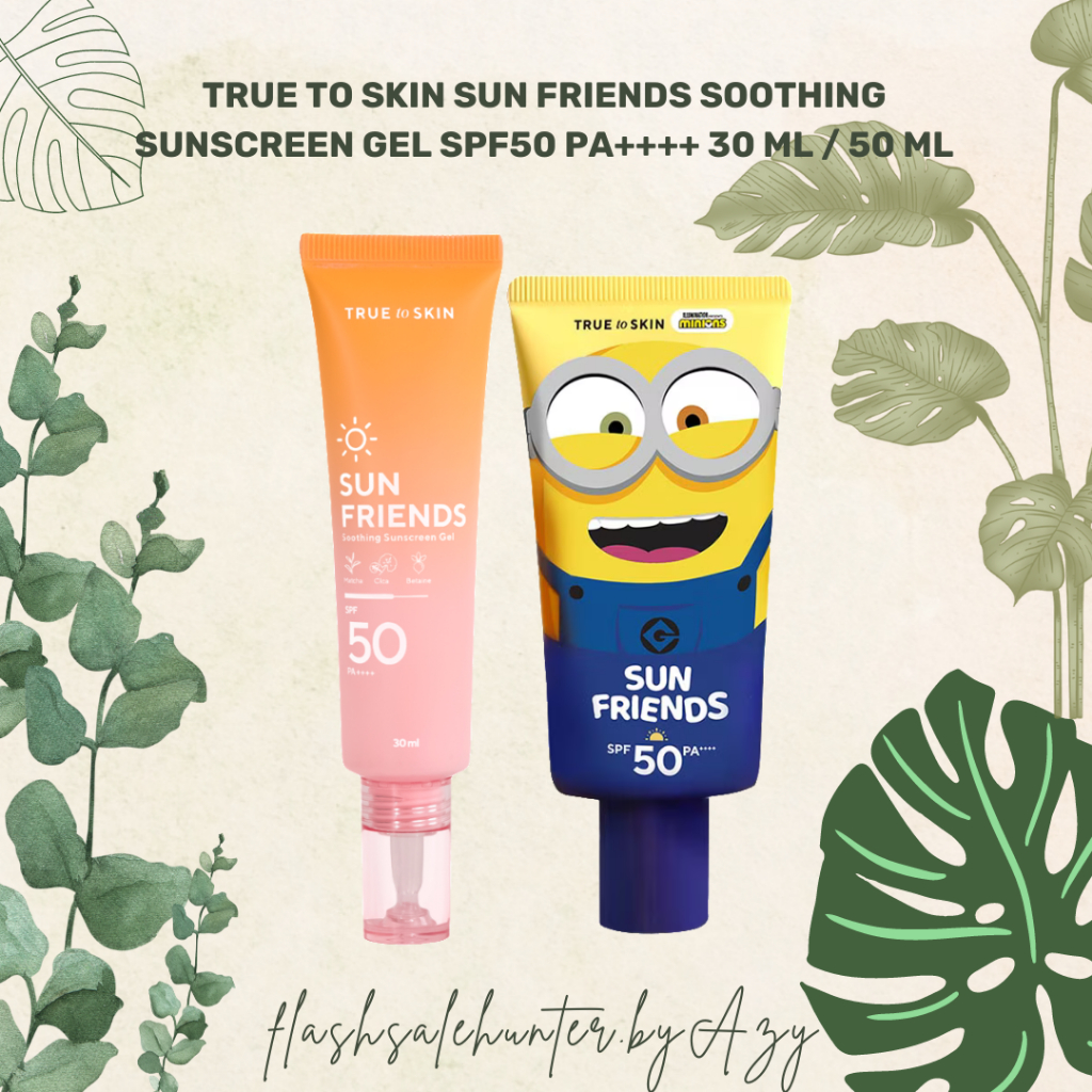 Jual True to Skin Sunfriends Sunscreen Gel SPF50 PA++++ 30 ml 50 ML ...