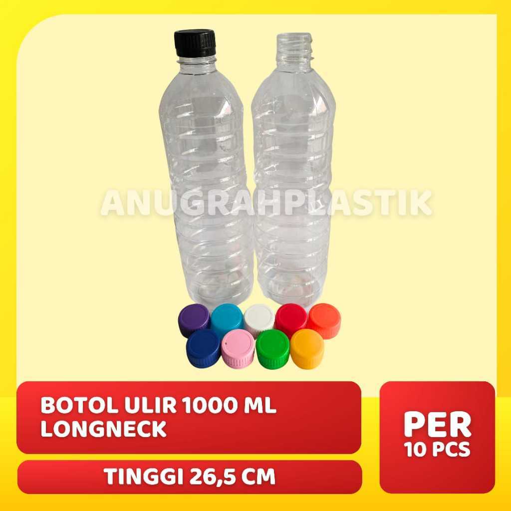Jual Botol Plastik 1000 ml Botol plastik jamu 1 liter PER BALL isi 98 ...