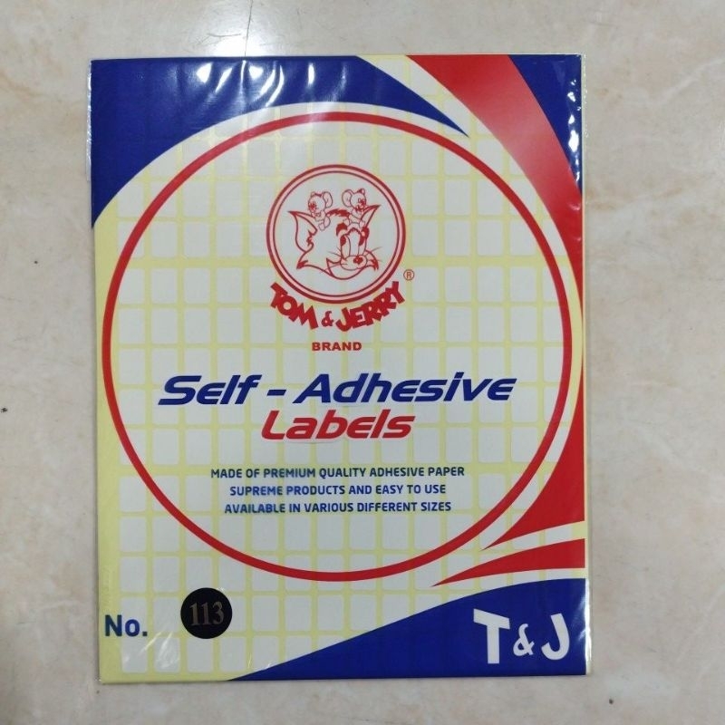 Jual Label Tom & Jerry No 113 (9*12mm){1pad} | Shopee Indonesia