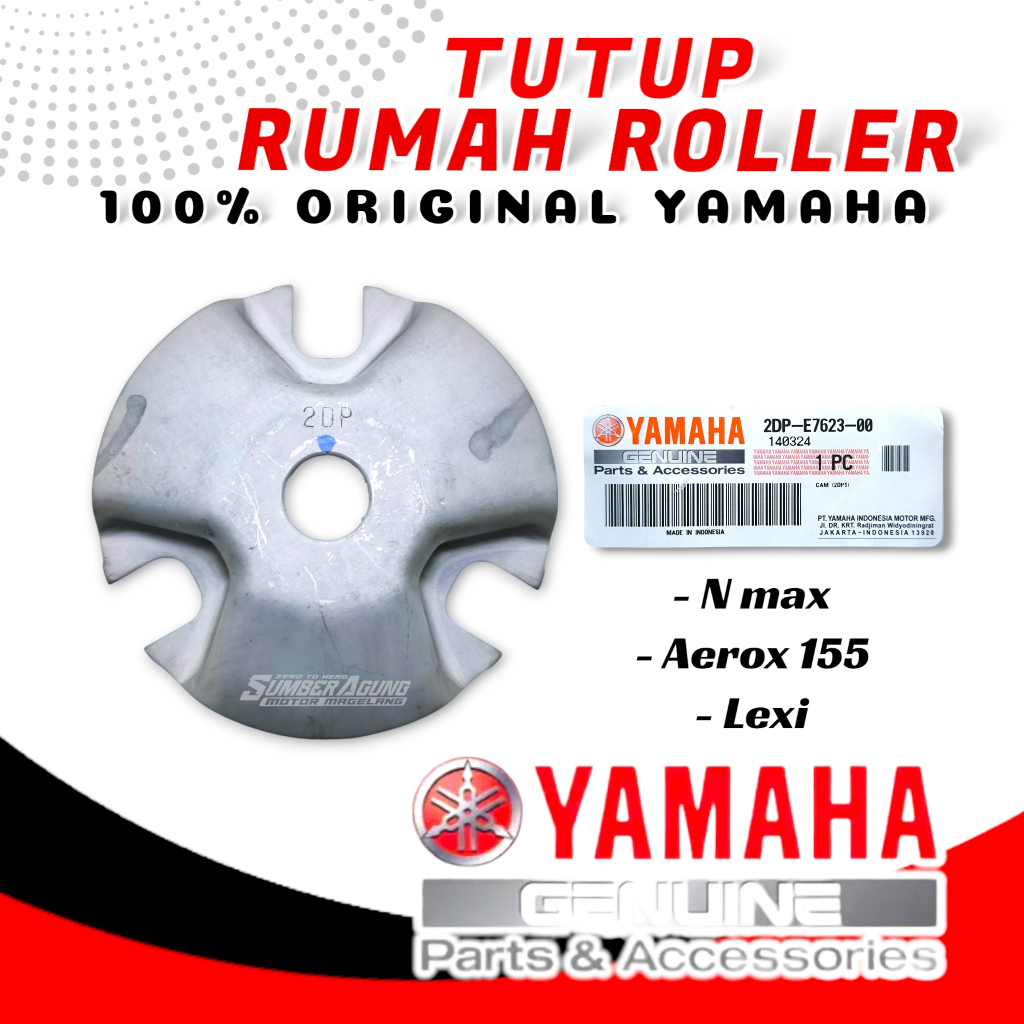 Jual TUTUP RUMAH ROLLER YAMAHA NMAX AEROX 155 LEXI ORIGINAL YGP 2DP ...