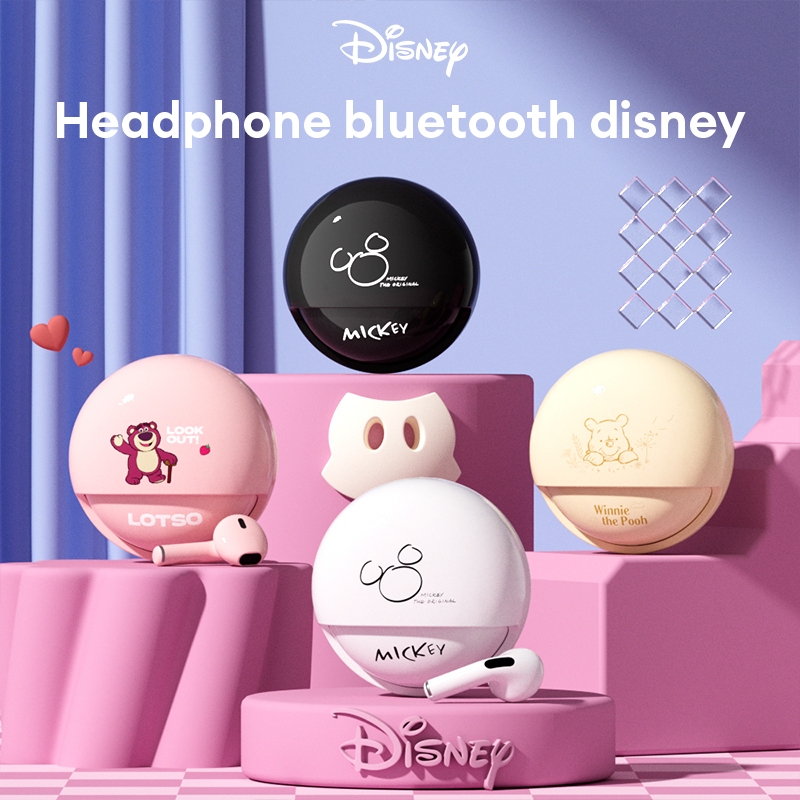 Jual Disney Q76 TWS Earphone Bluetooth HIFI Stereo Sound Headset ...