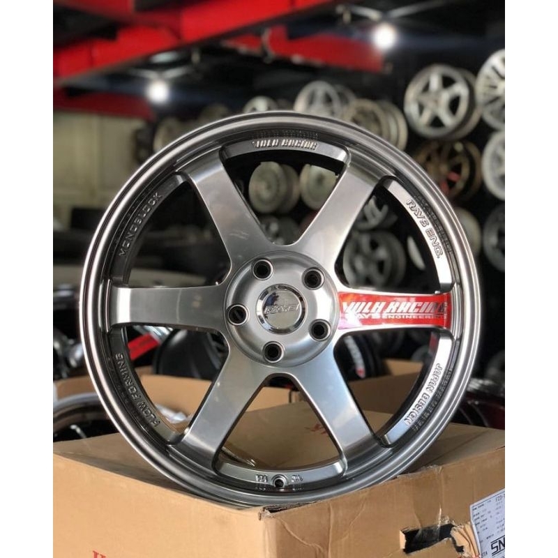 Jual Velg Rays TE37 SL R18 Hyper Black (NEW) | Shopee Indonesia