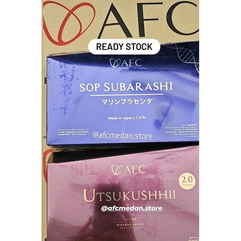Jual AFC SOP SUBARASHI UTSUKUSHHII GOLD | Shopee Indonesia