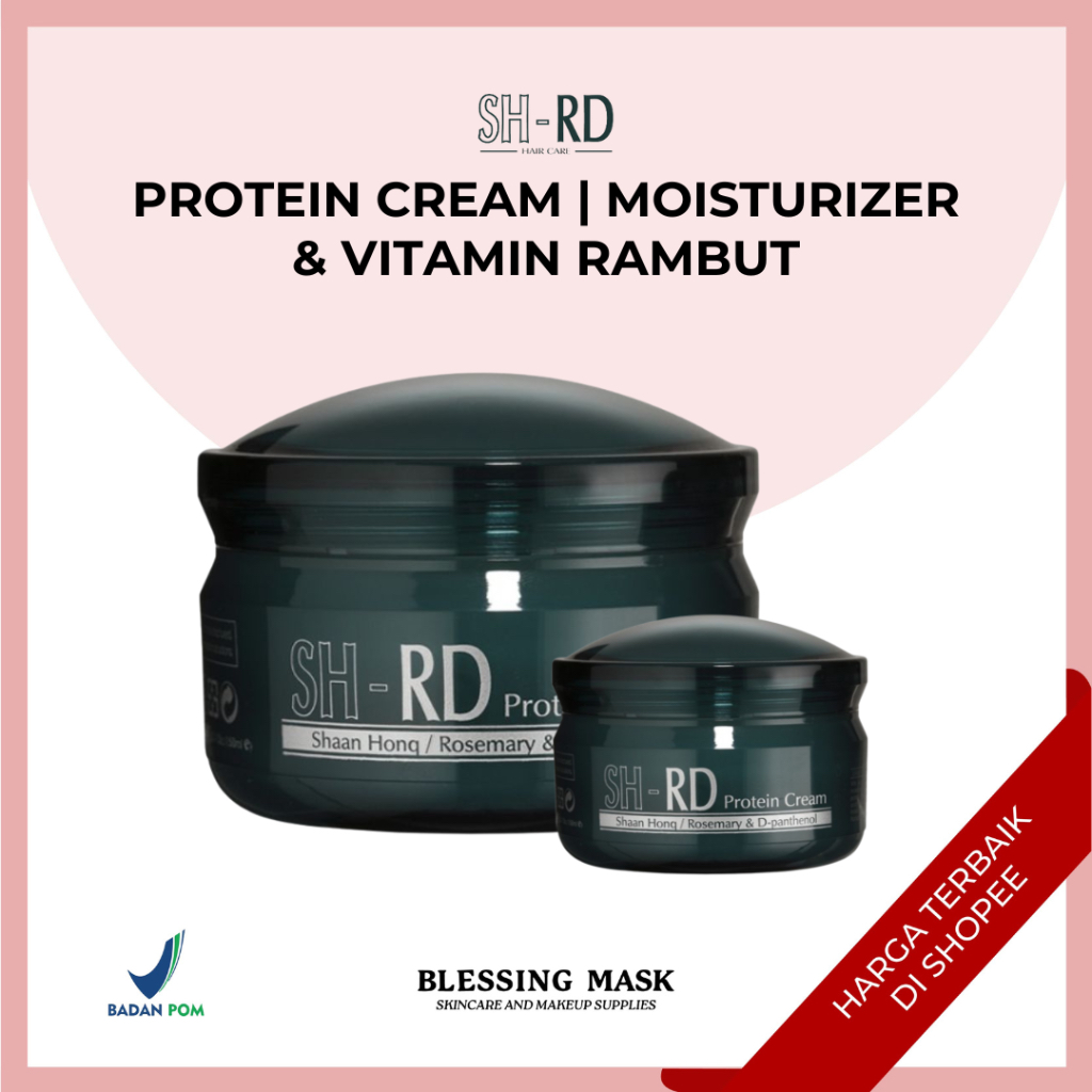 Jual SHRD Protein Cream | Moisturizer & Vitamin Rambut | SH RD Hair ...