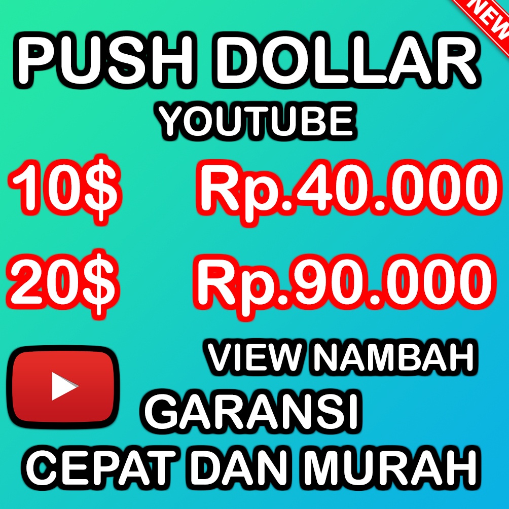 Jual ART P9R PUSH DOLLAR YOUTUBE ADSENSE 12 | Shopee Indonesia