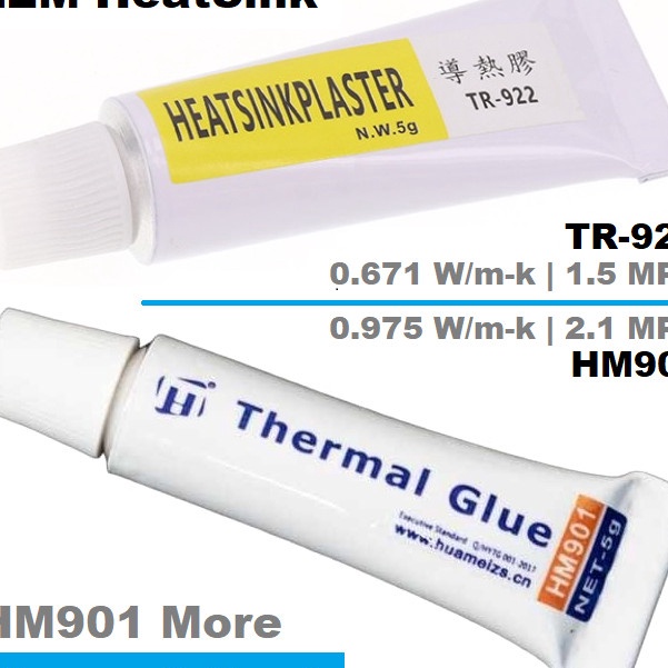 Jual Jangan Lewatkan Lem Thermal Glue Plaster Stars 922 Heatsink Adhesive LED CPU Heat Sink ...