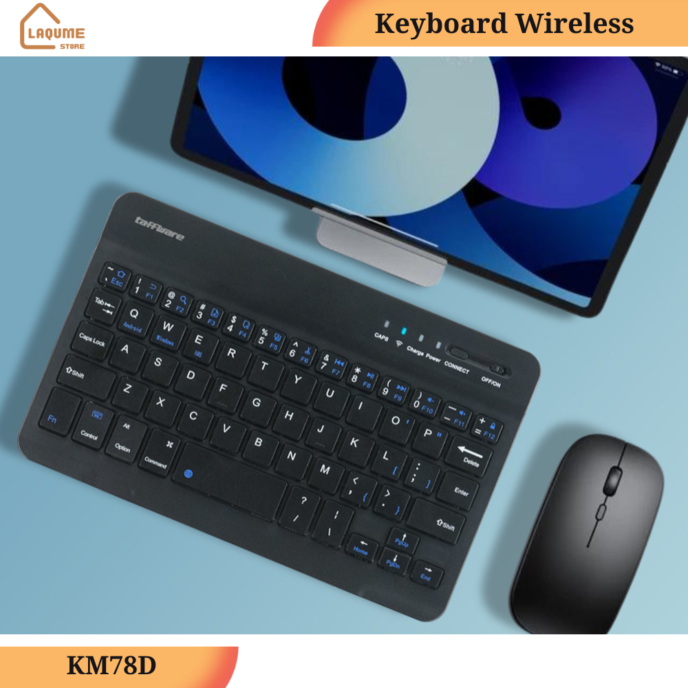 Jual Keyboard Wireless Bluetooth Mini Universal Untuk laptop PC ...