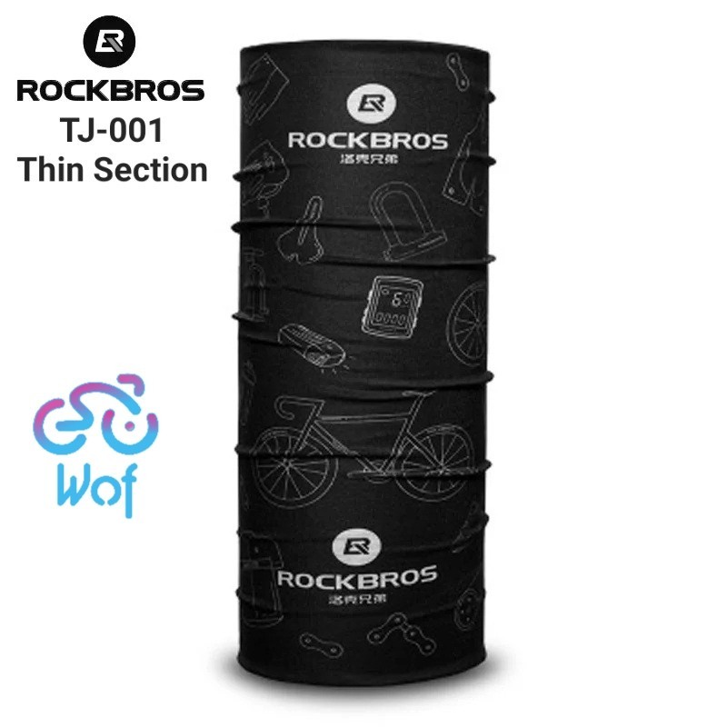 Jual ROCKBROS TJ-001 Masker Scarf Sepeda Motor Bicycle Face Mask ...