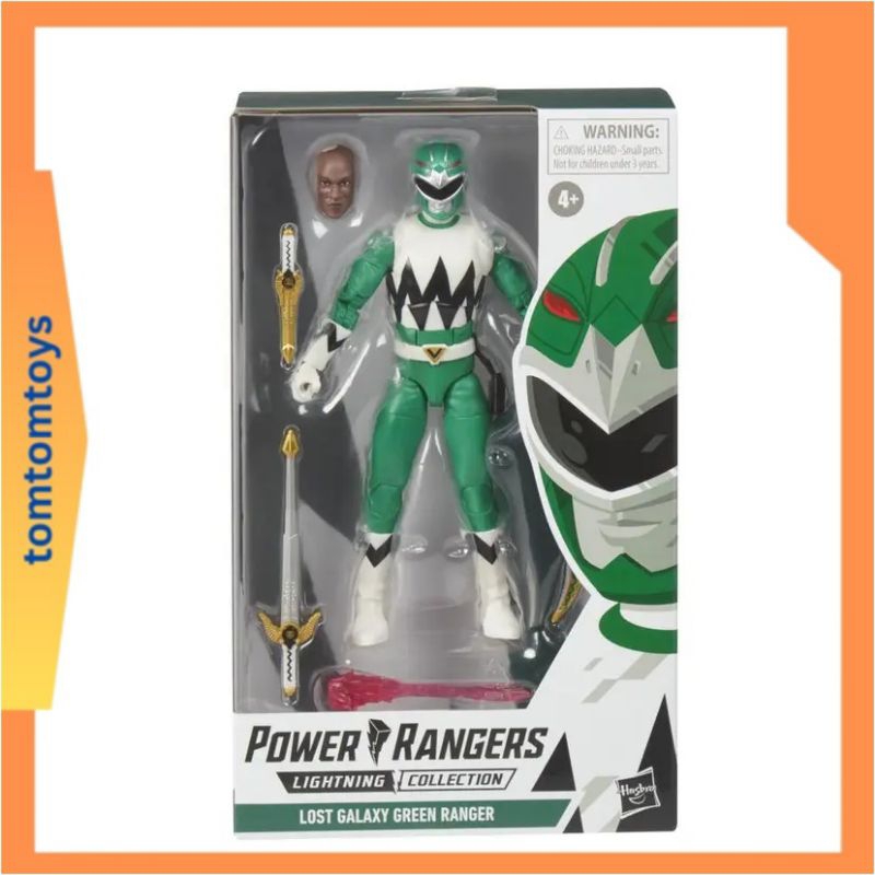 Jual POWER RANGERS Lost Galaxy Green Ranger Action Figure Original ...