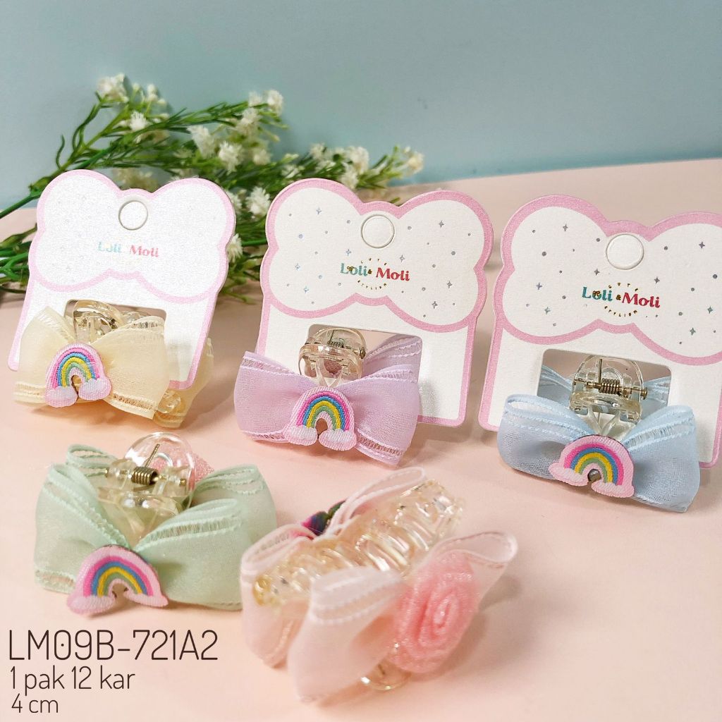 Jual LOLLYMOLY JEPITAN ANAK" FASHION RAMBUT SALON KOREA KAIN 4CM PITA ...