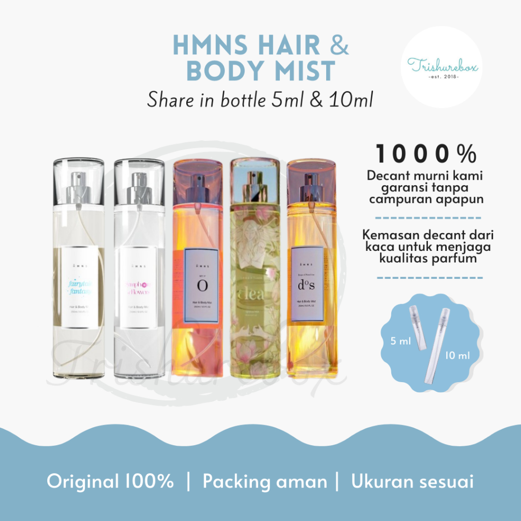 Jual Share Decant Parfum HMNS Hair and Body Mist Coconut Refresh / Elea ...