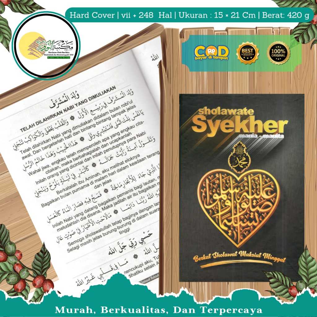 Jual BUKU SHOLAWAT SYEKHER MANIA | SHOLAWATE SYEKHER MANIA HARD COVER ...