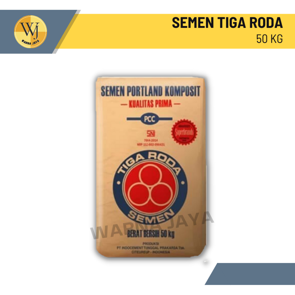 Jual Semen Tiga Roda 50 Kg / Semen 3 Roda | Shopee Indonesia