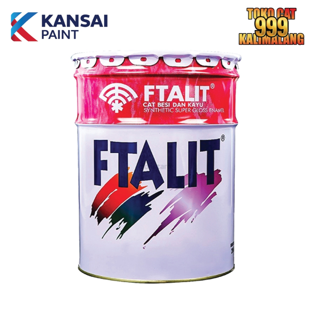 Jual Cat Minyak Kayu Besi Kansai Ftalit Semua Warna Doff Matt Pail 20 ...