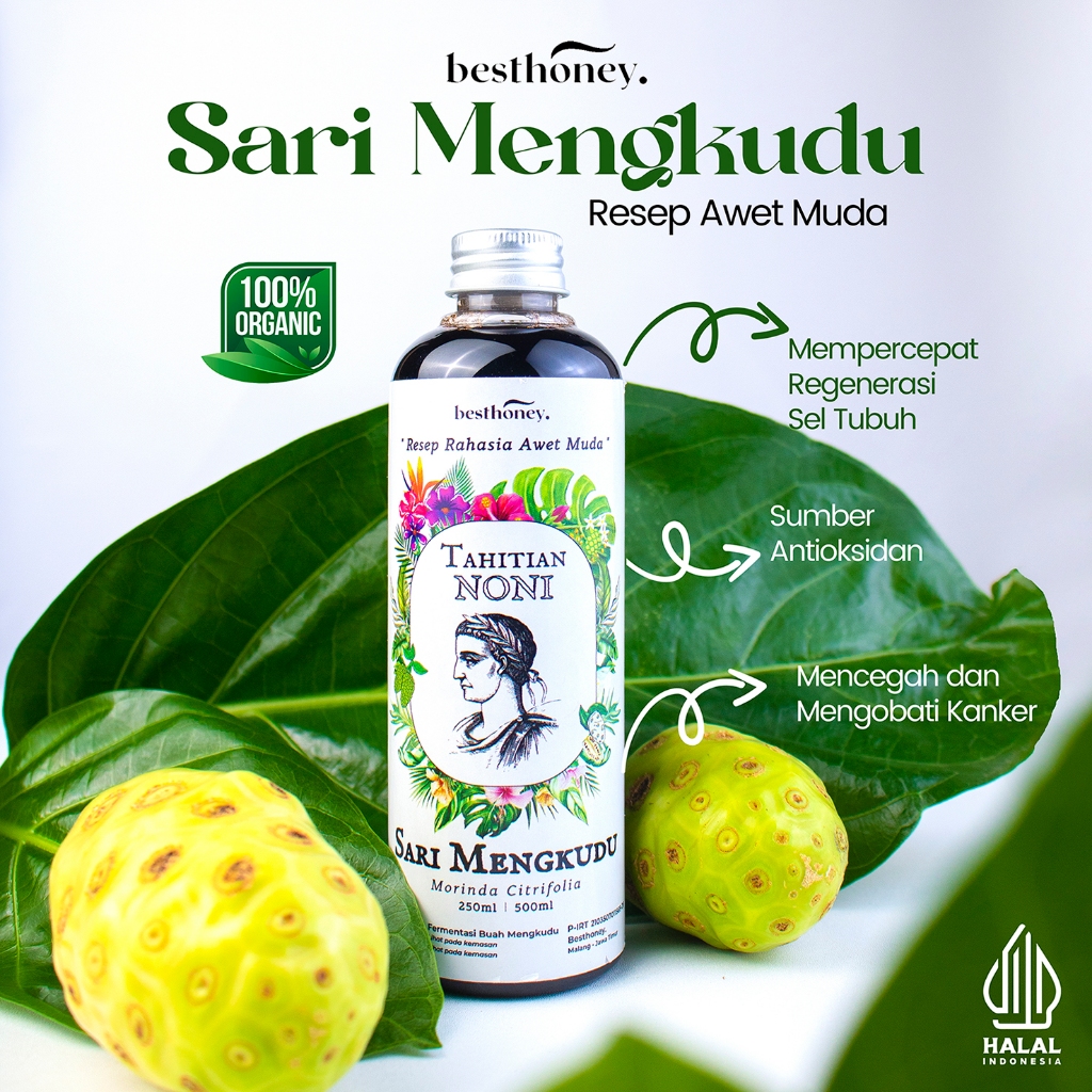 Jual Best Honey Sari Mengkudu Original Sari Buah Mengkudu Herbal Noni ...