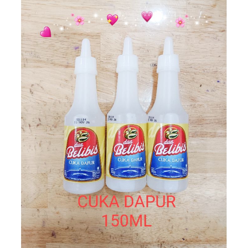 Jual CUKA DAPUR CAP DUA BELIBIS 150ml | Shopee Indonesia