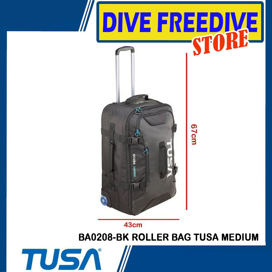Jual BA-0208 Roller Bag Tusa Medium Scuba Diving Dive Gear Tas Alat Selam Snorkeling Snorkling ...